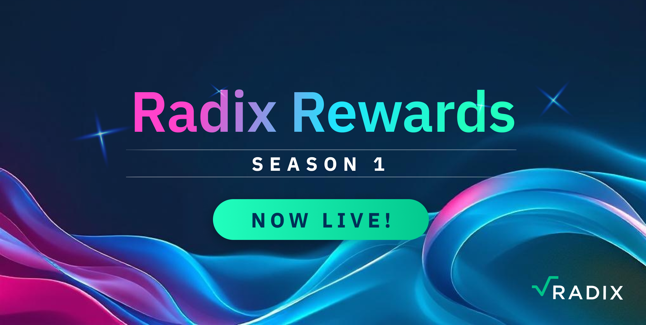 Radix Rewards Season 1 is Live: Earn Your Share of 1 Billion XRD | The Radix Blog | Radix DLT